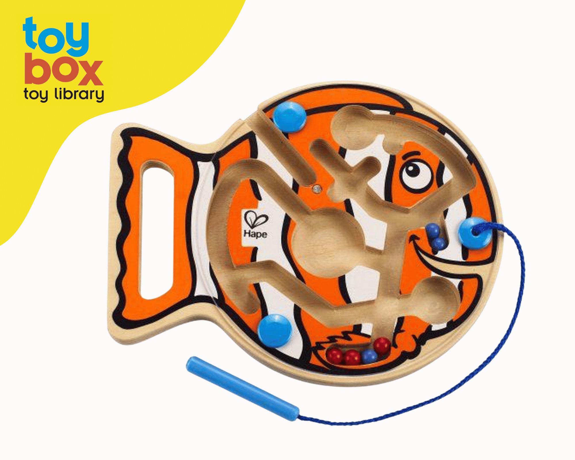 Go-Fish-Go Hape magnetic maze